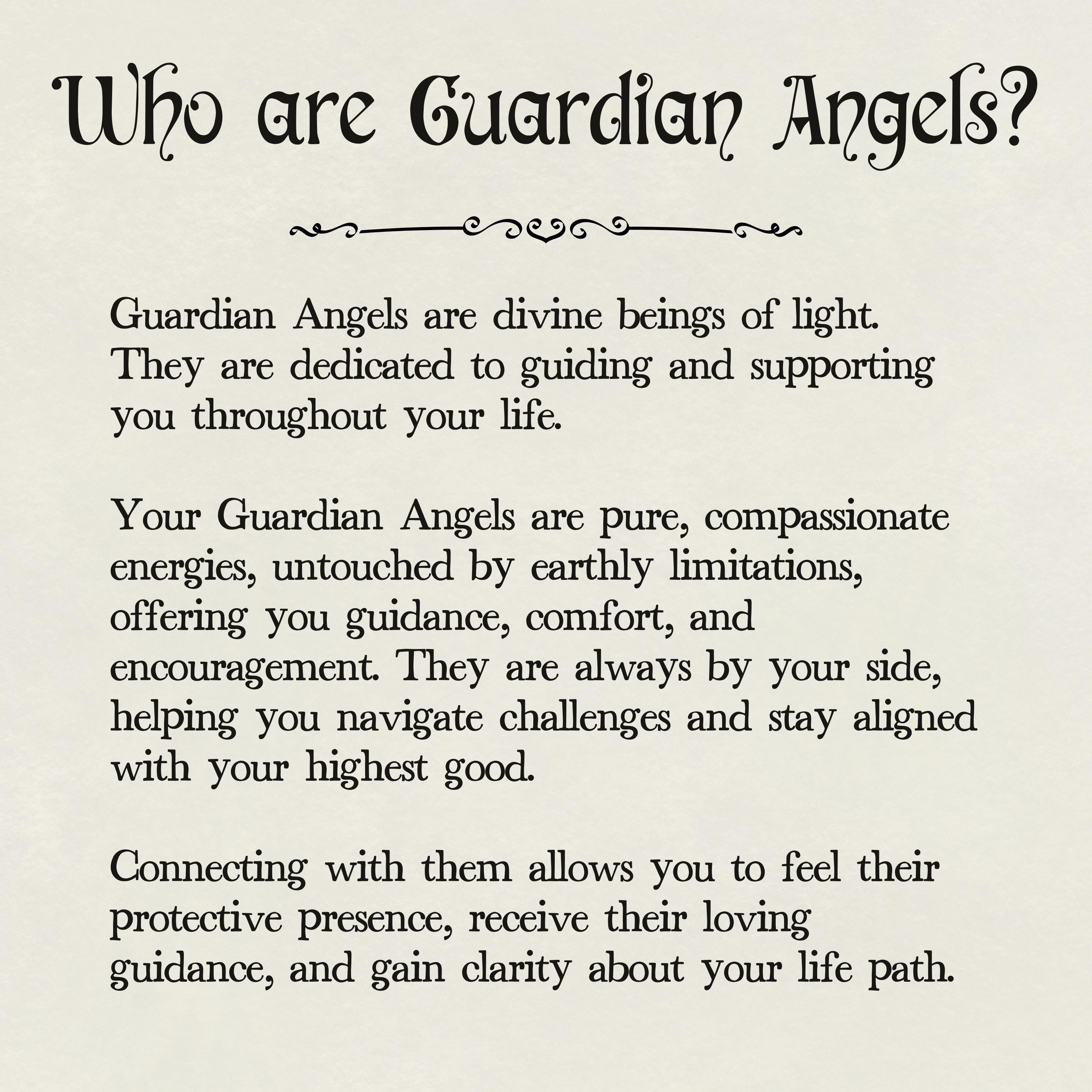 Guardian Angels - Channeled Letter | Messages From Your Guardian Angels ...