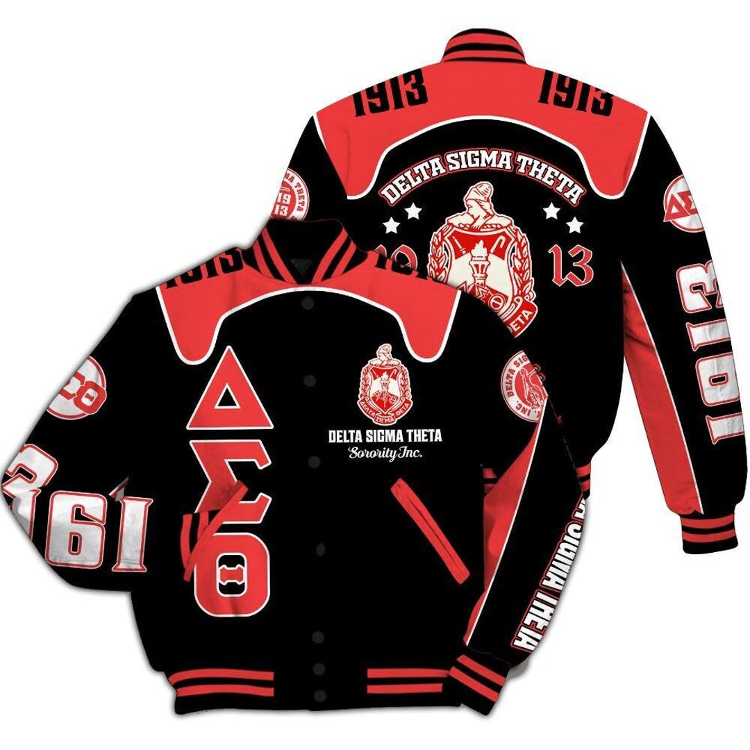 Delta Sigma Theta Varsity Jacket, Delta Sigma Theta Racing Style 1913 ...