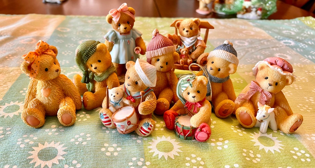 Many Vintage Cherished Teddies Teddy Bears, Collectors, Collection ...