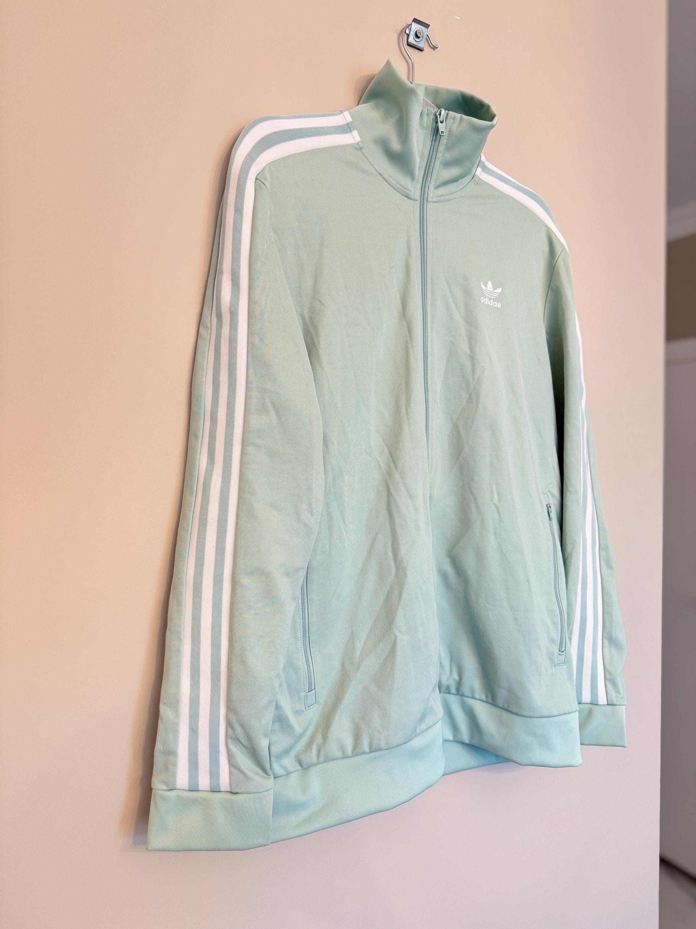 Adidas Original Zip up Pullover Mint Color Men’s Size M - Etsy