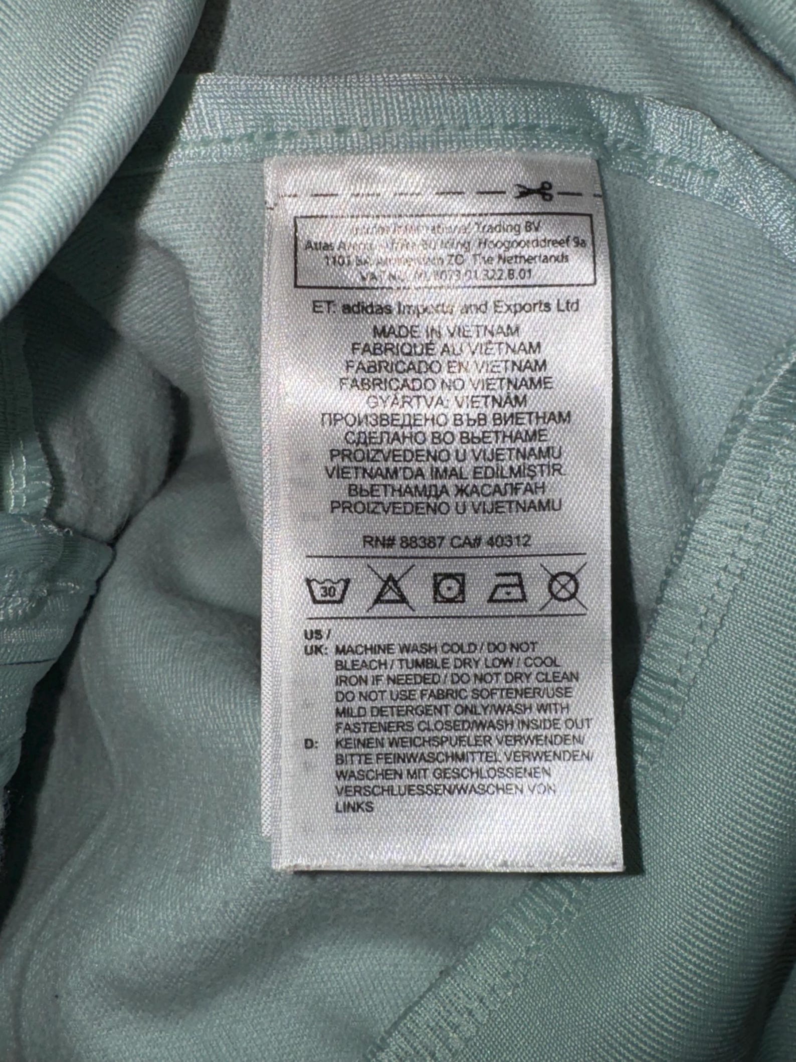 Adidas Original Zip up Pullover Mint Color Men’s Size M - Etsy