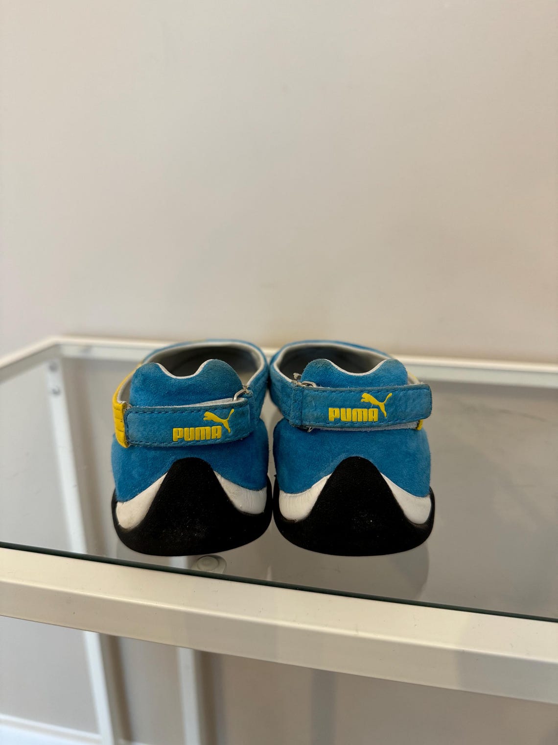 Puma Blue Yellow Speedcat Sandals Balerine Shoes Vintage 00s Y2k - Etsy