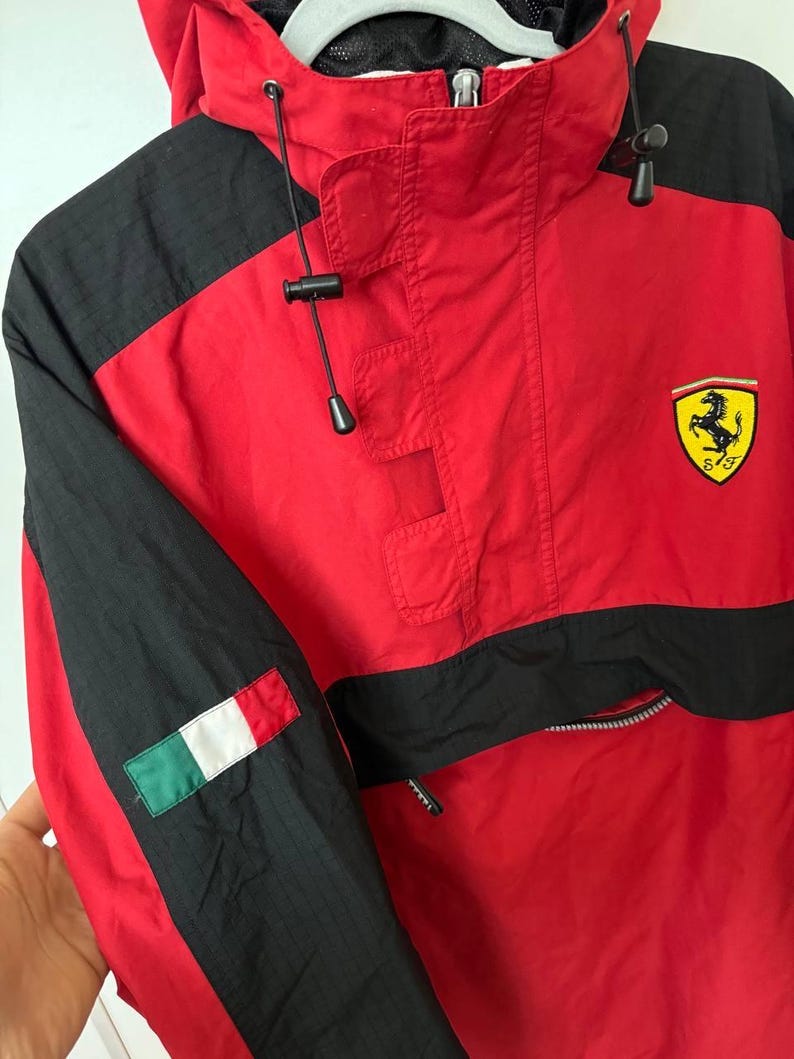 Ferrari Windbreaker Anorak 2002 Official Product License - Etsy