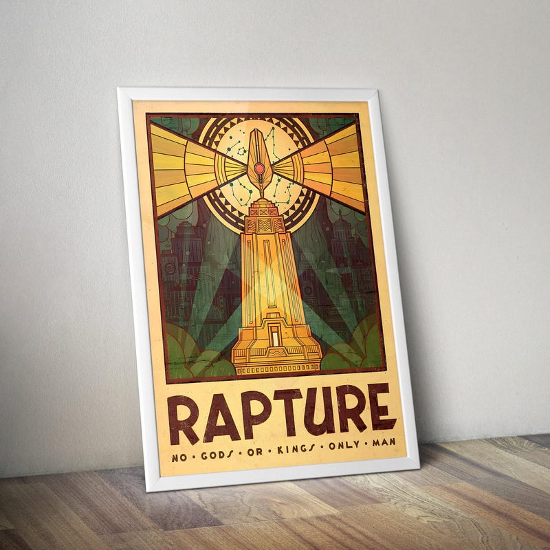 Bioshock Poster - Etsy UK