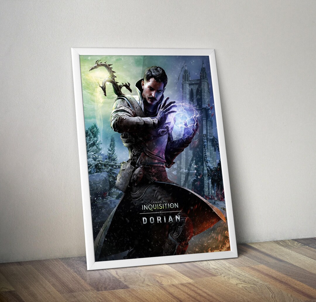 Dragon Age: Inquisition Poster Dorian Poster Gaming Posters Video Game ...