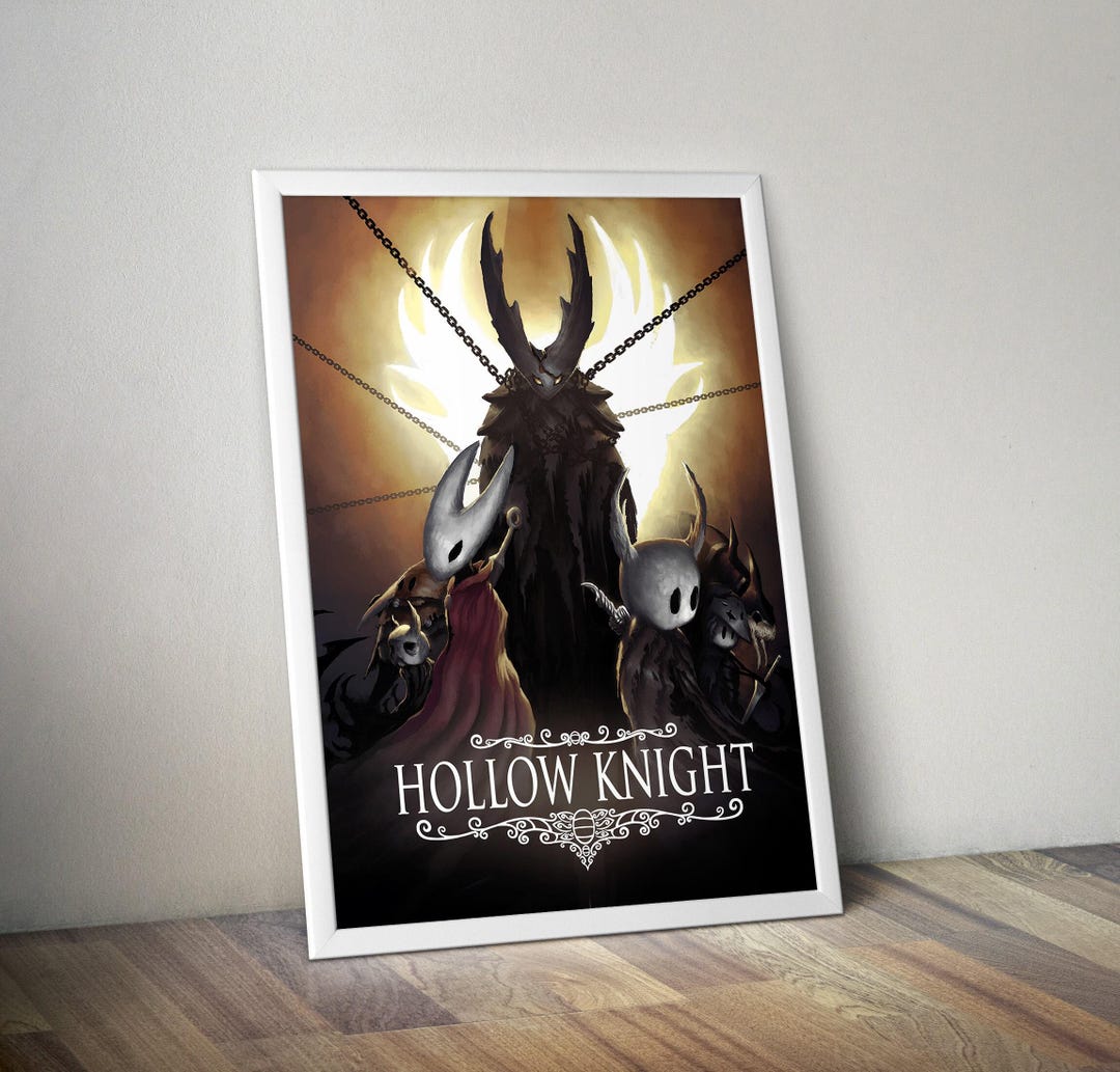 Hollow Knight Poster Hollow Knight Prints Gaming Posters Video Game ...