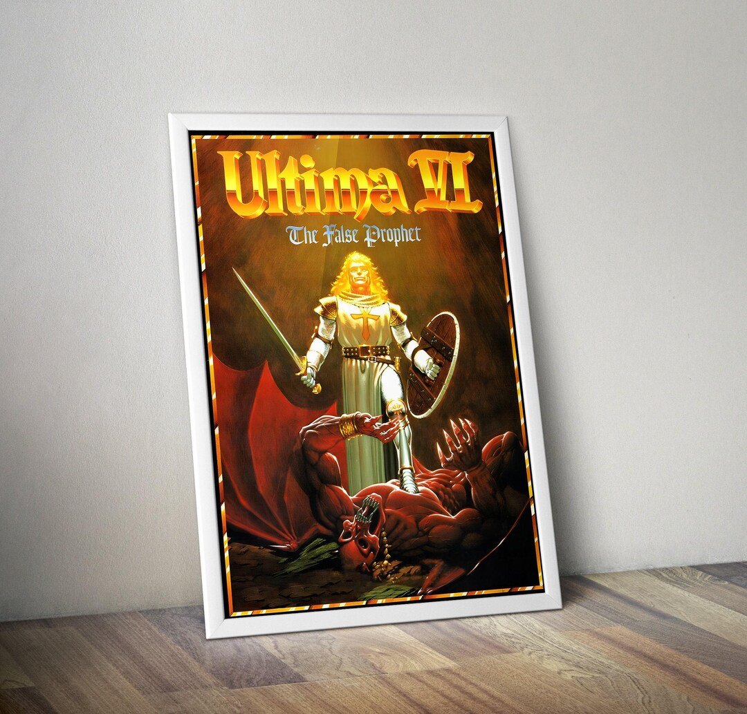 Ultima VI: the False Prophet Poster Gaming Posters Ultima Series Poster ...