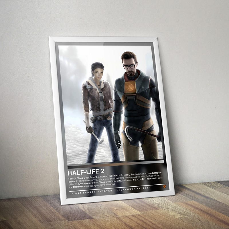 Half Life 2 Poster - Etsy