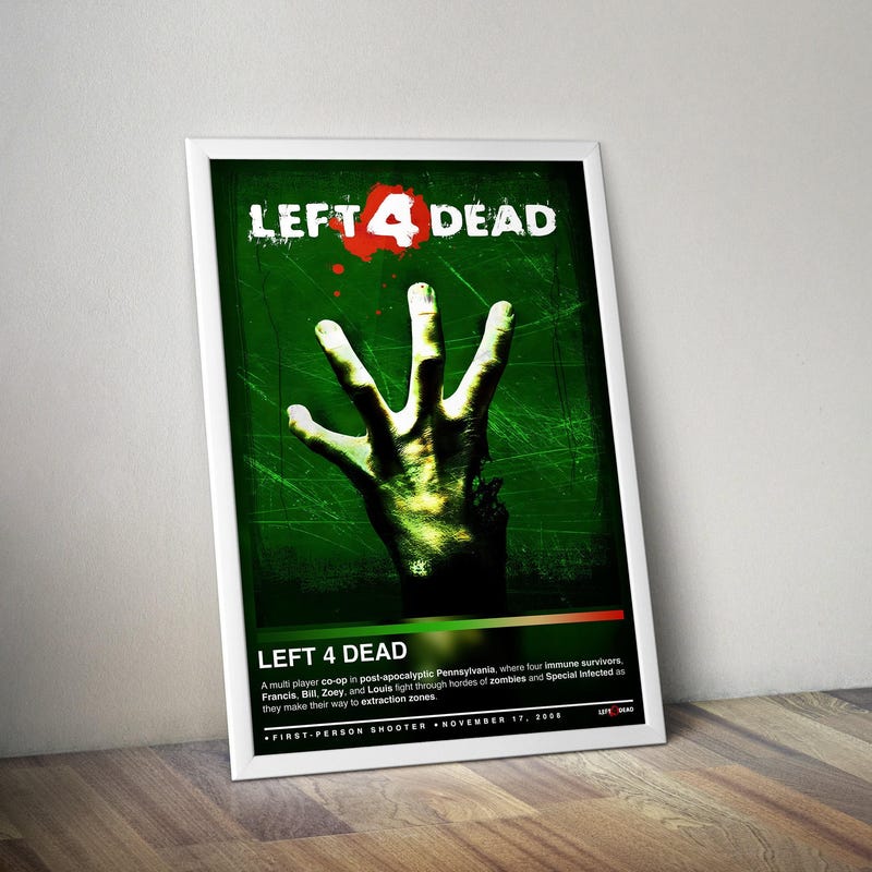 Left 4 Dead - Etsy