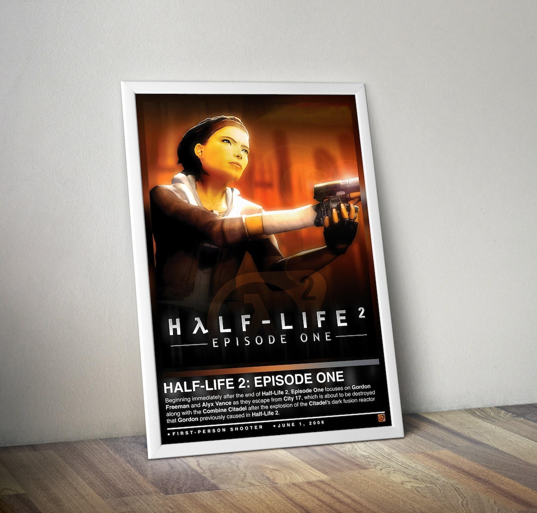 Half-life 2 Episode One Poster Half-life Print Gaming Posters 4 Colors ...