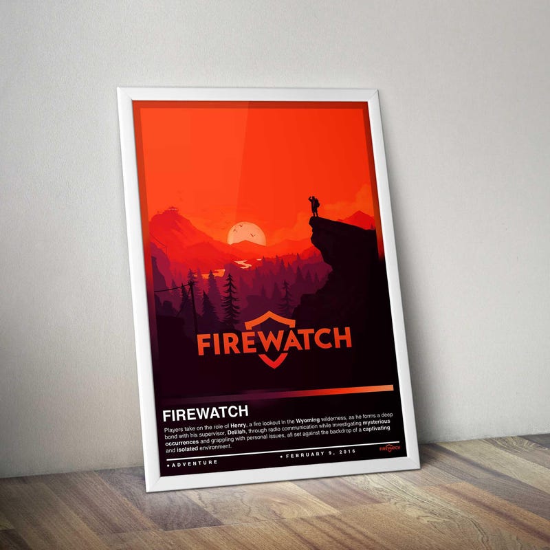 Firewatch - Etsy