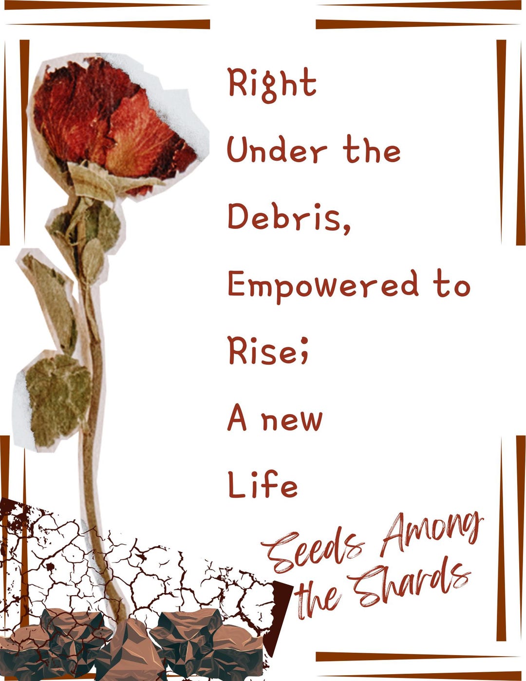 Ruderal Acronym Flower Poem Printable Art - Etsy