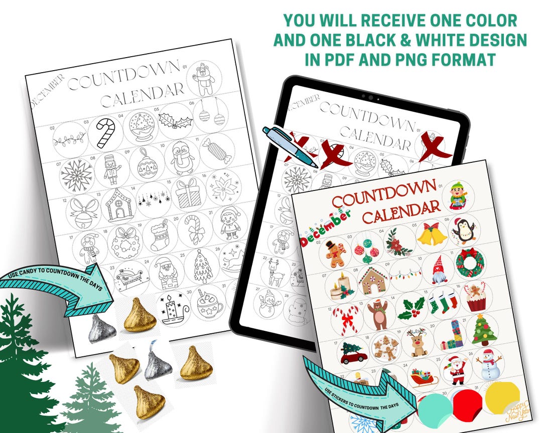 Celebrate December Countdown to the End of the Year - Etsy