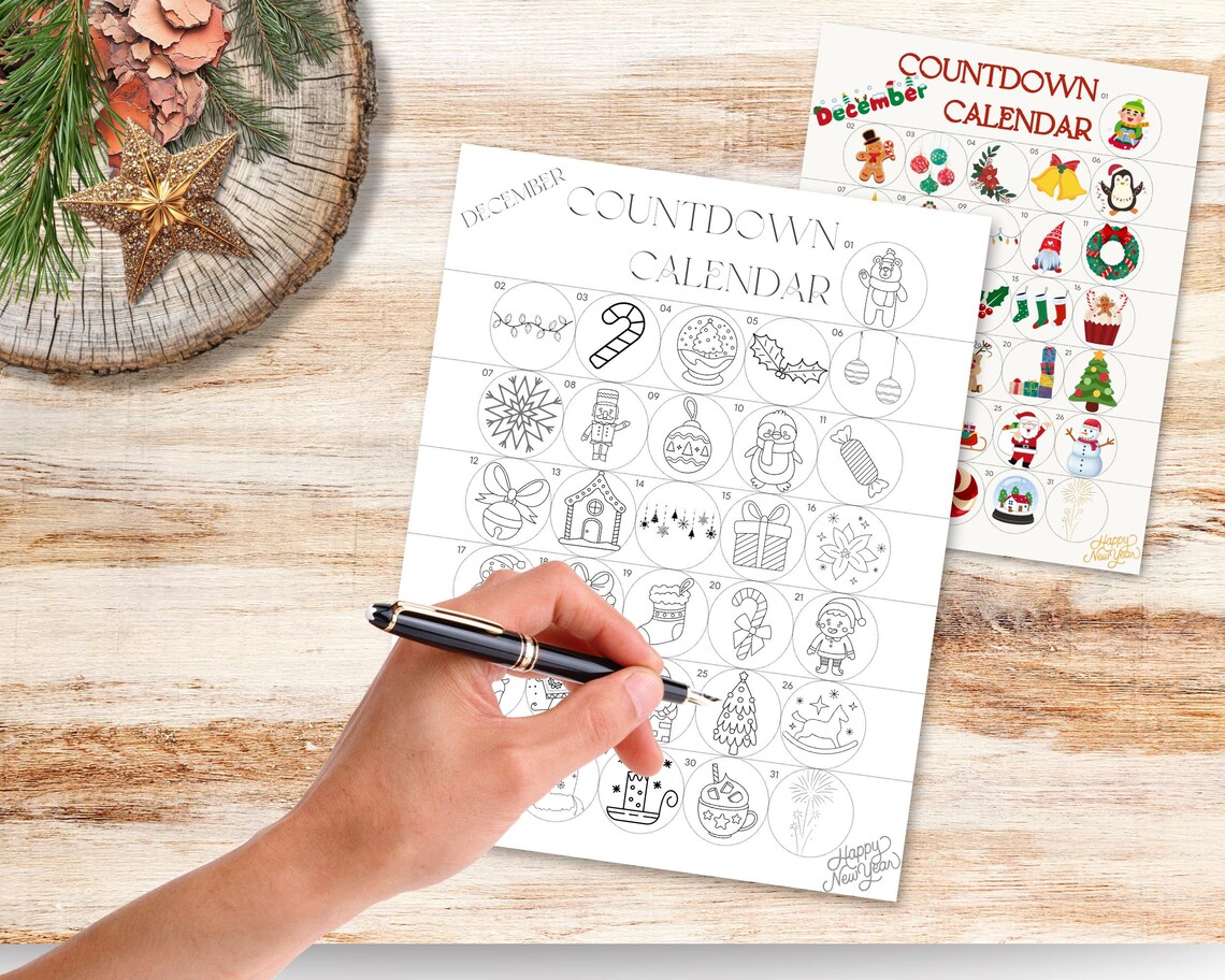 Celebrate December Countdown to the End of the Year - Etsy