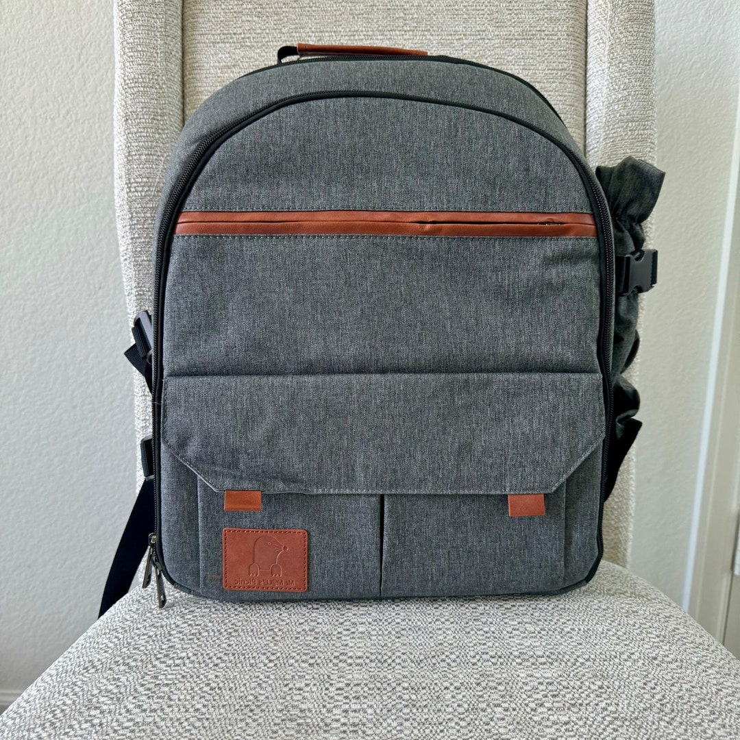 Picnic Backpack All in One for 4 With Cutlery Supplies - Etsy