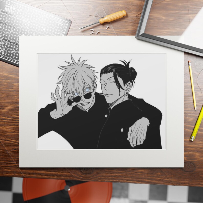 Jujutsu Kaisen Poster, Gojo Satoru Wall Art,aesthetic Anime Jujutsu ...