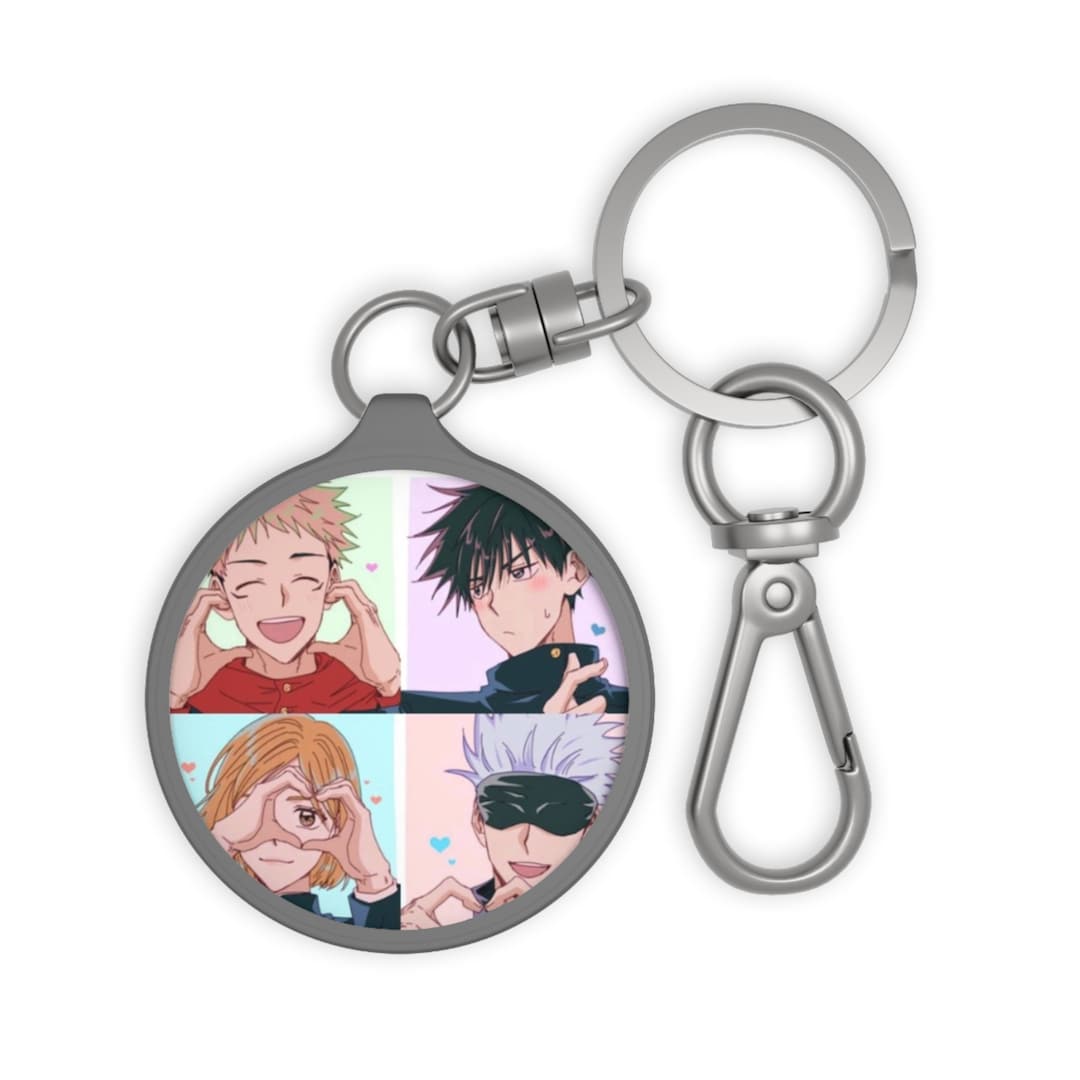 Custom Jujutsu Kaisen Keychain Jujutsu Kaisen Keyring Tag Jujutsu ...