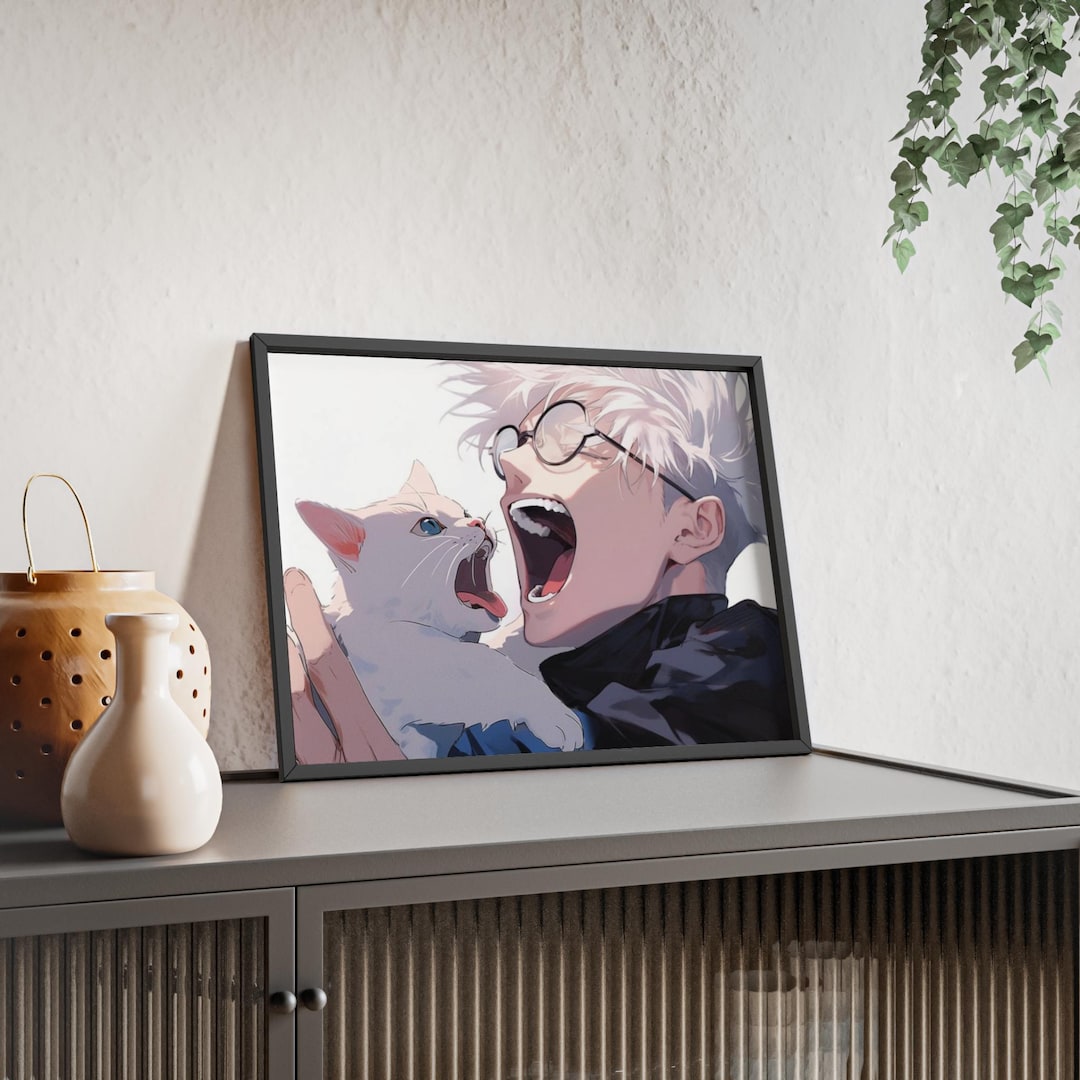 Jujutsu Kaisen Poster Minimalist Wall Art Jujutsu Kaisen Catoru Merch ...