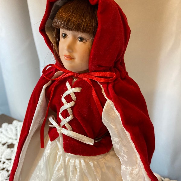 Red Riding Hood Doll - Etsy