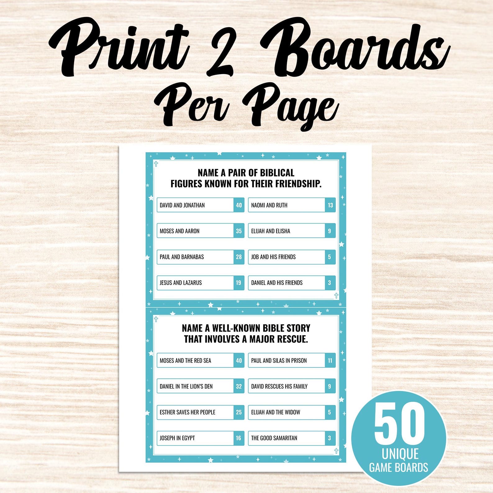 Bible Family Feud Game | Bible Feud Quiz | Kid-friendly Christian ...