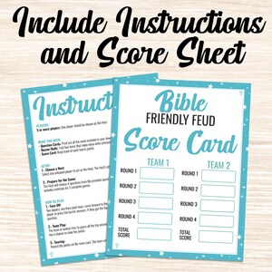 Bible Family Feud Game | Bible Feud Quiz | Kid-friendly Christian ...