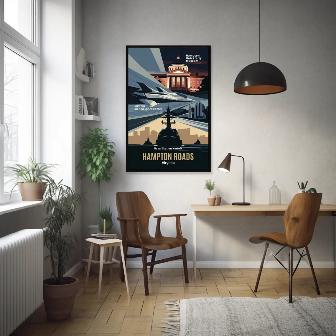 Hampton Roads: Iconic Landmarks and Naval Heritage Aluminum Print - Etsy