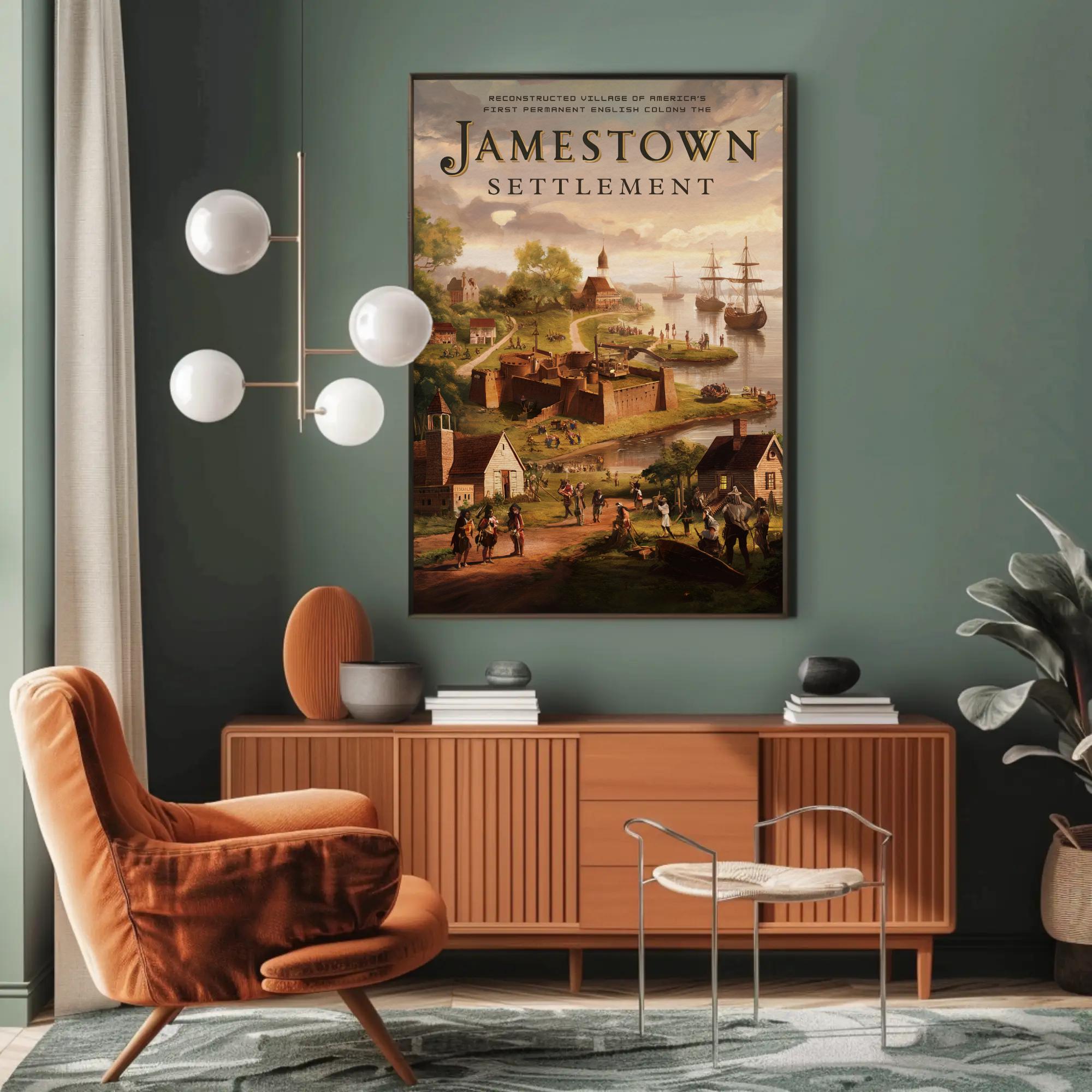 Explore History: Jamestown Settlement Aluminum Print - A Tribute to ...