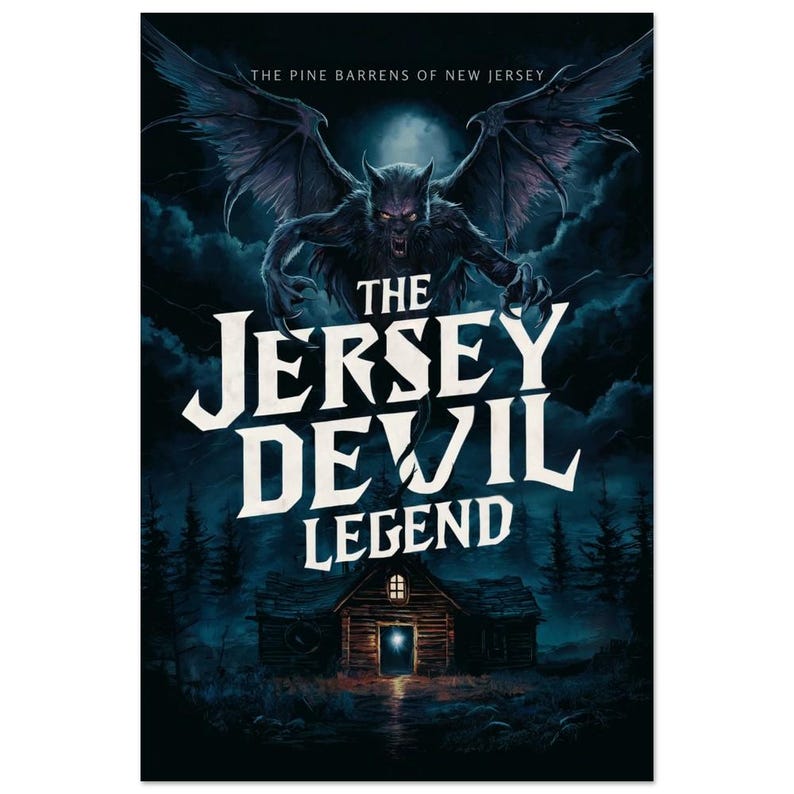 Jersey Devil Legend Premium Matte Print - the Haunting of the Pine ...