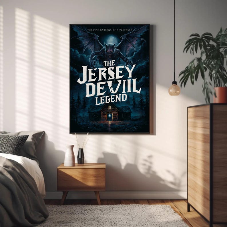 Jersey Devil Legend Premium Matte Print - the Haunting of the Pine ...