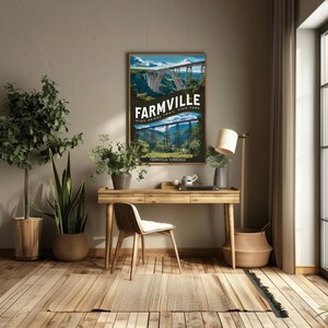 Farmville Virginia High Bridge Trail Aluminum Print - A Tribute to ...