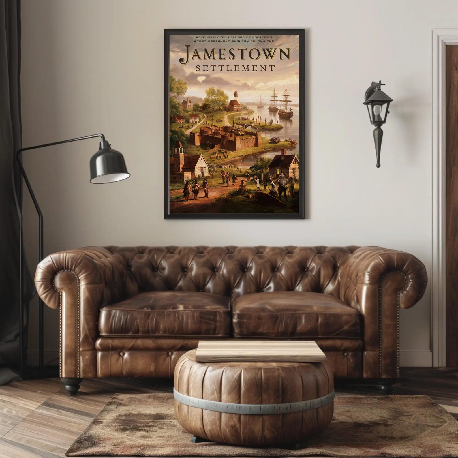 Explore History: Jamestown Settlement Aluminum Print - A Tribute to ...