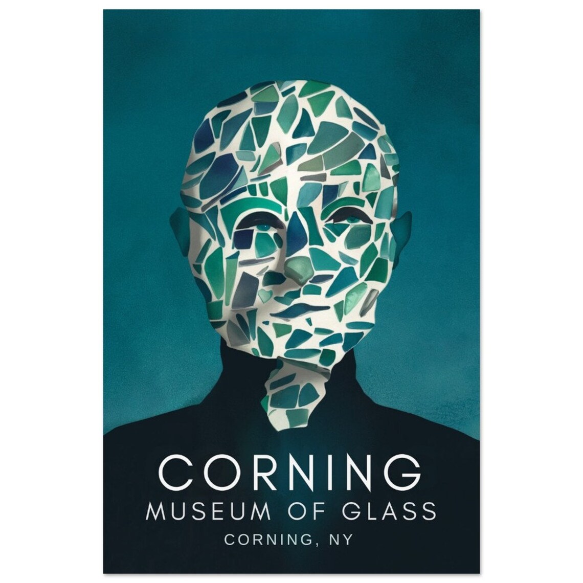 Mesmerizing Corning Museum of Glass Aluminum Print – Captivating Mosaic ...