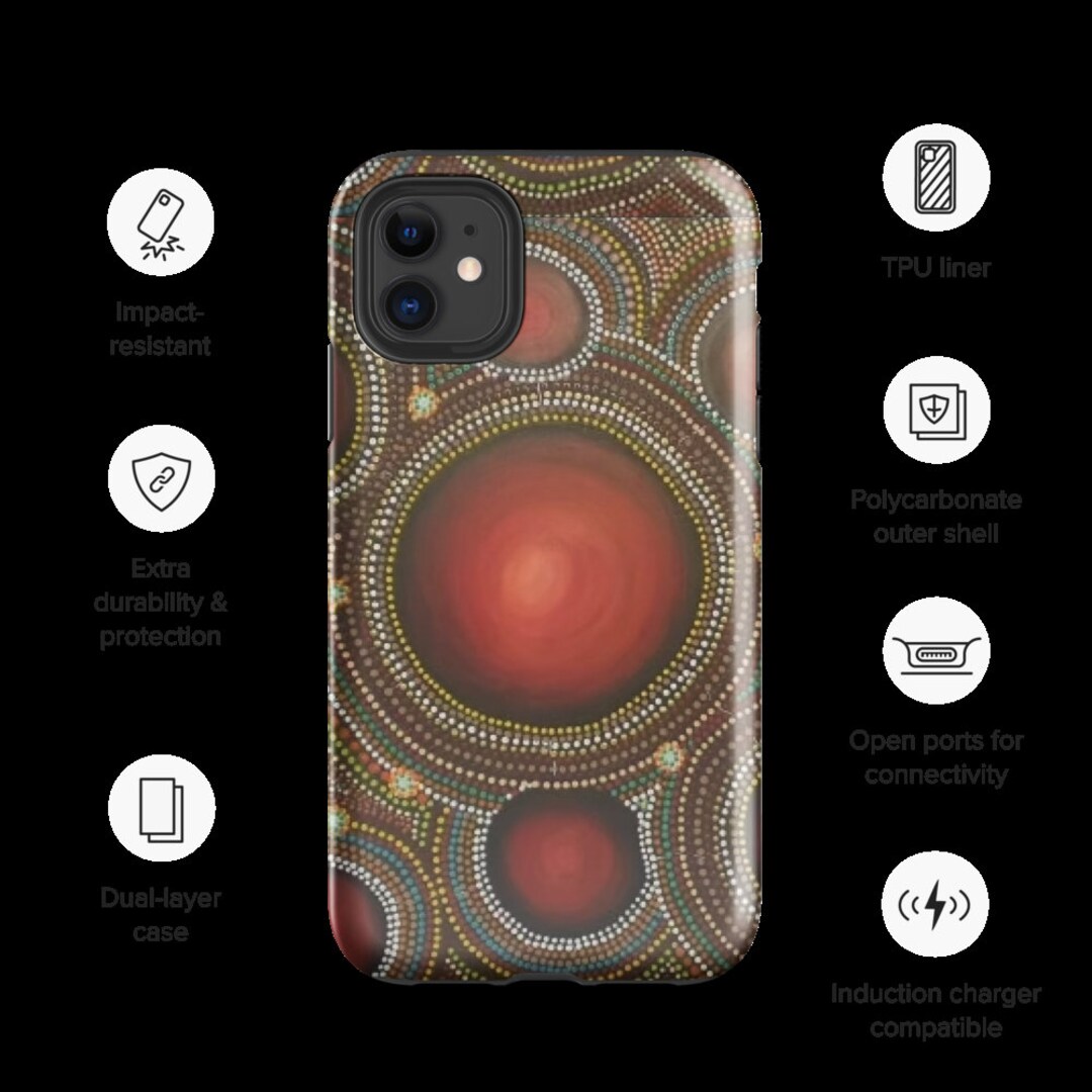 Authentic Indigenous Aboriginal Designs Afterburn Collection iPhone ...
