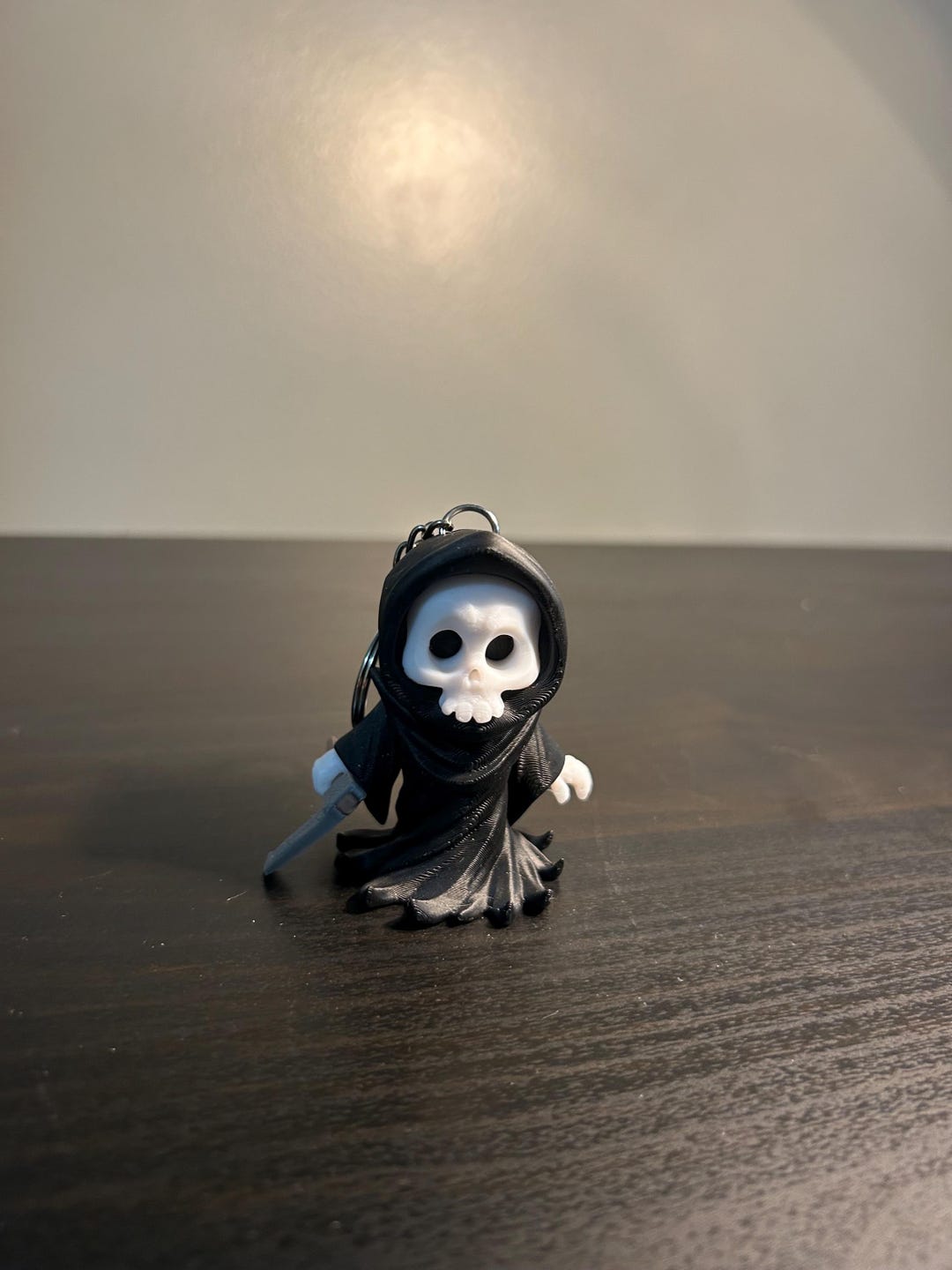 Grim Reaper Keychain - Etsy