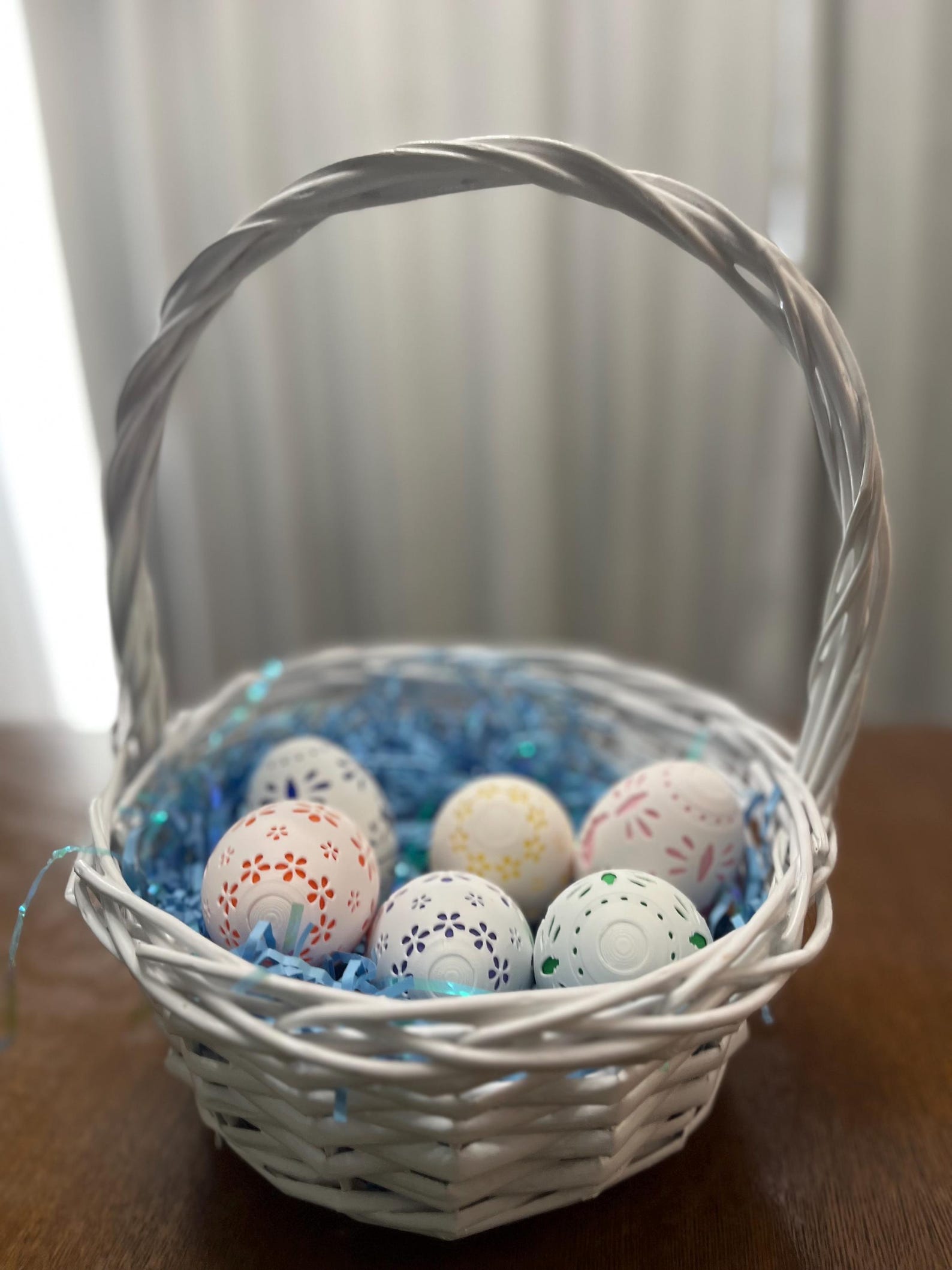 3D Printed Easter Egg Containers Six Pack - Etsy
