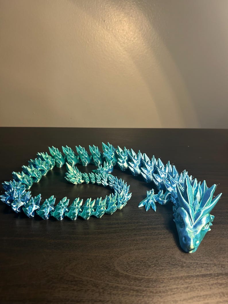 Articulated Crystal Dragon - Etsy