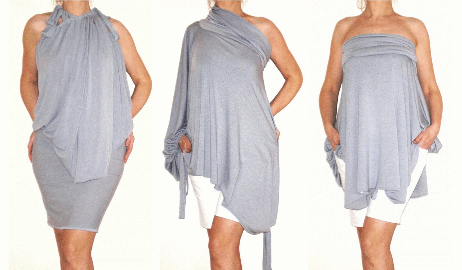 Convertible Dress - Convertible Wrap Infinity Multi - Way Dress or ...
