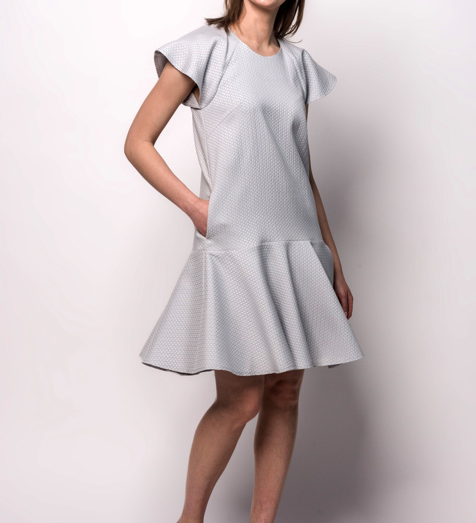 Light Gray Dress Classic Dress Womens Dress Summer Dress - Etsy