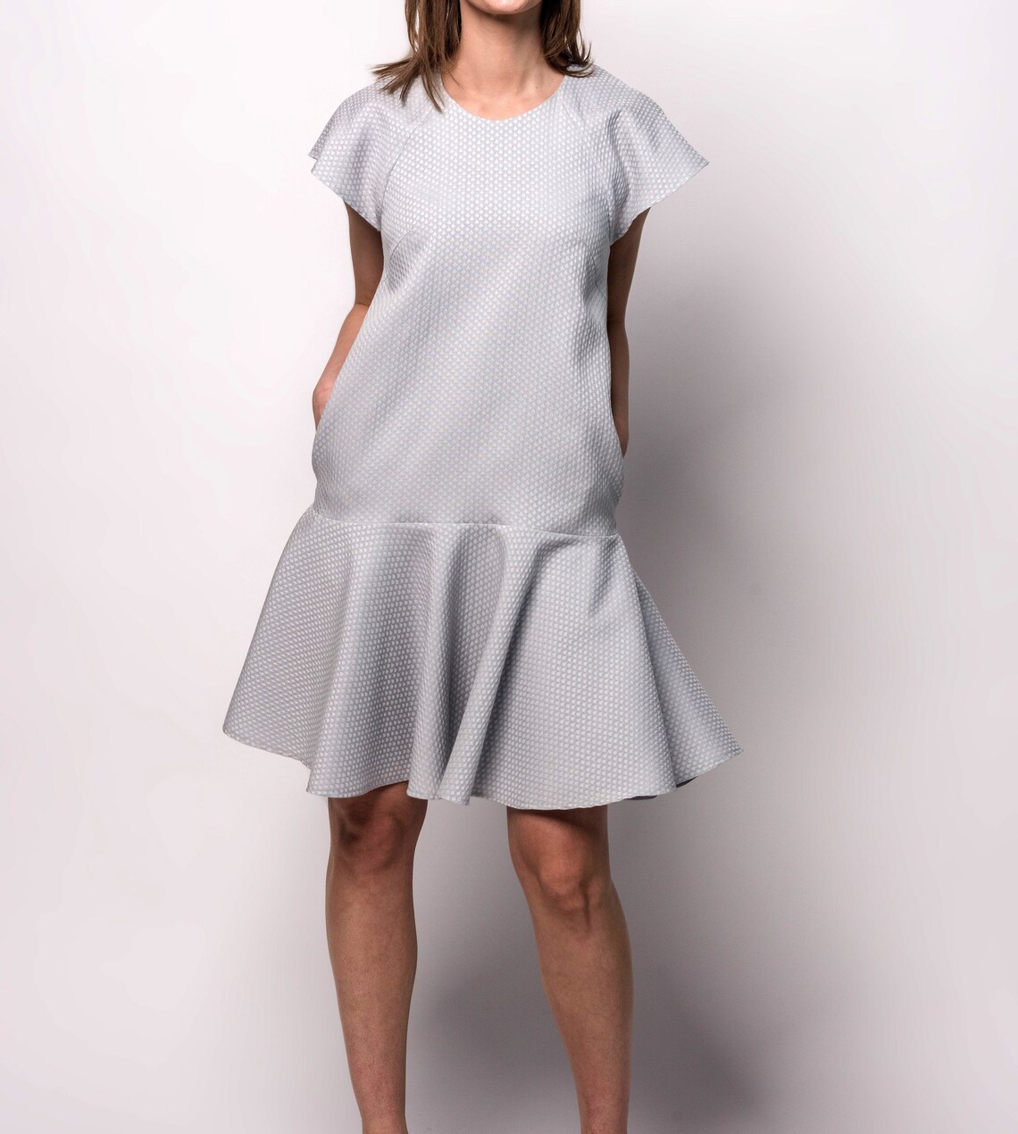 Light Gray Dress Classic Dress Womens Dress Summer Dress - Etsy