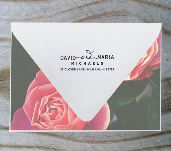 Address Stamp, Return Address Stamp, Self Inking Address Stamp, Self ...