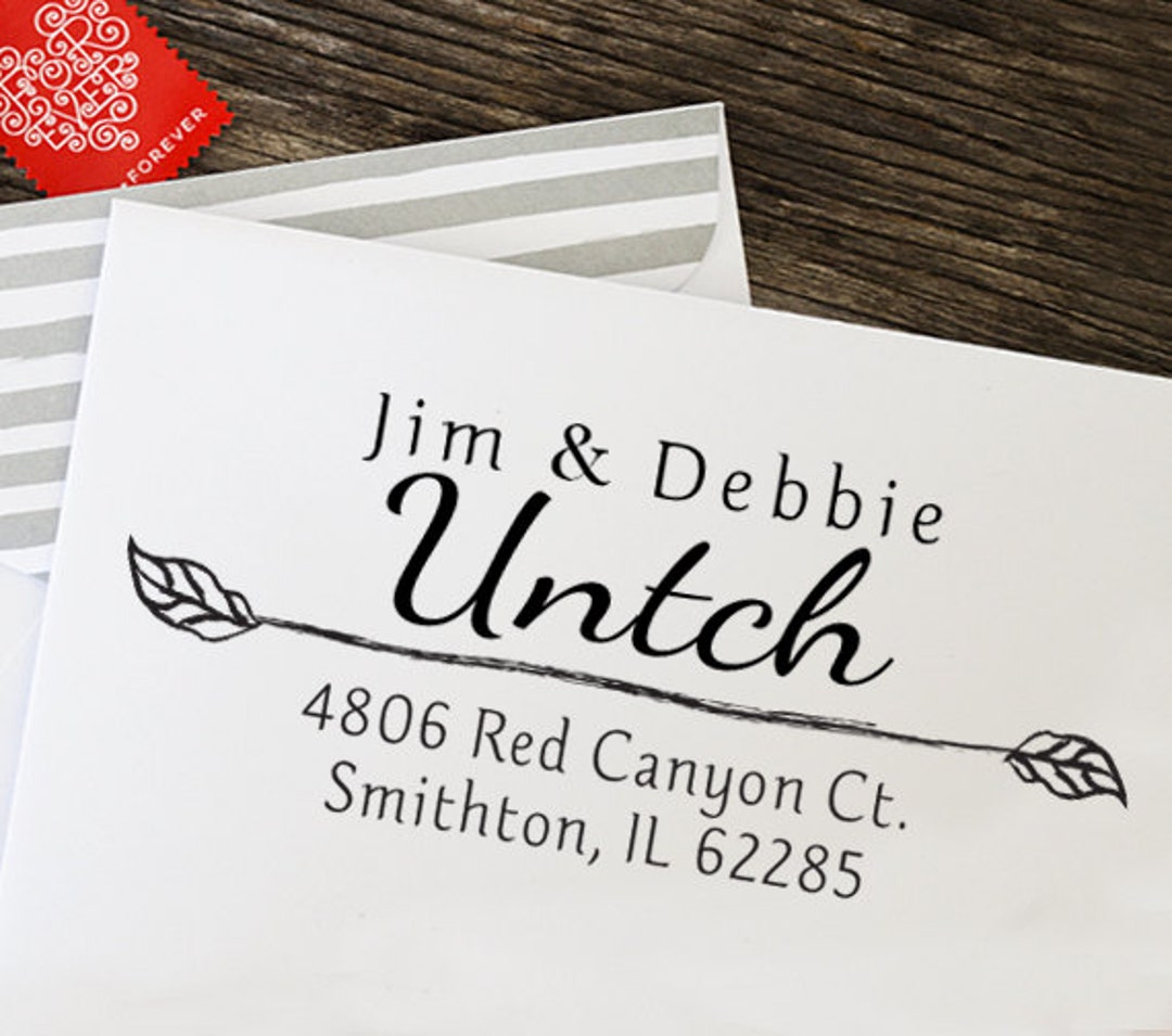 Return Address Stamp, Address Stamp, Self Inking Address Stamp ...