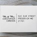 Custom Address Stamp, Self Inking Rubber Stamp, Return Address Stamp ...
