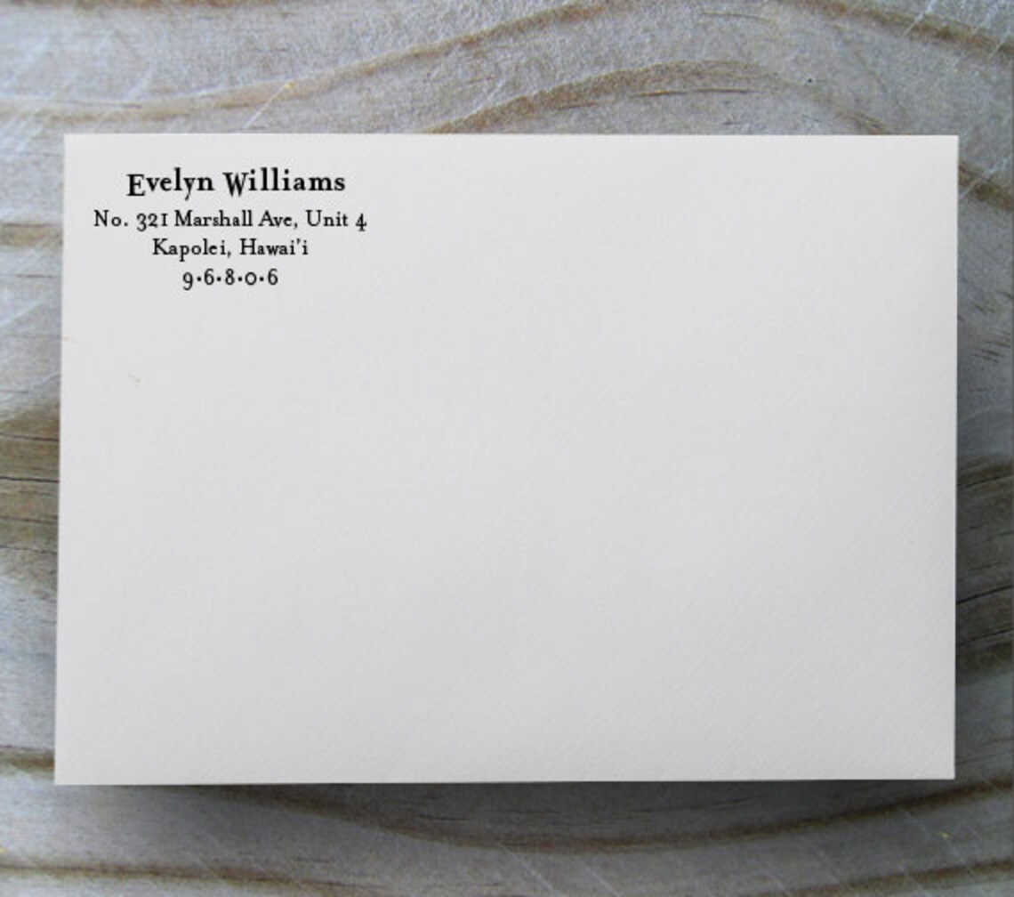 Address Stamp, Custom Address Stamp, Return Address Stamp, Personalized ...
