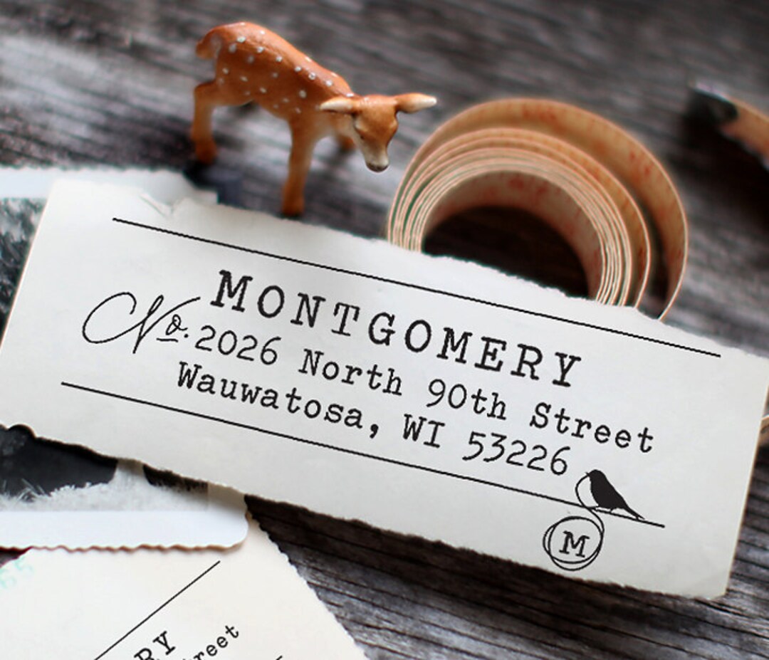 Self Inking Address Stamp, Address Stamp, Custom Address Stamp, Return ...