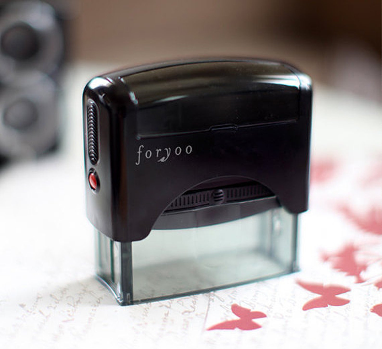 Custom Return Address Stamp, Self Inking Stamp, Wedding Present, Arrow ...