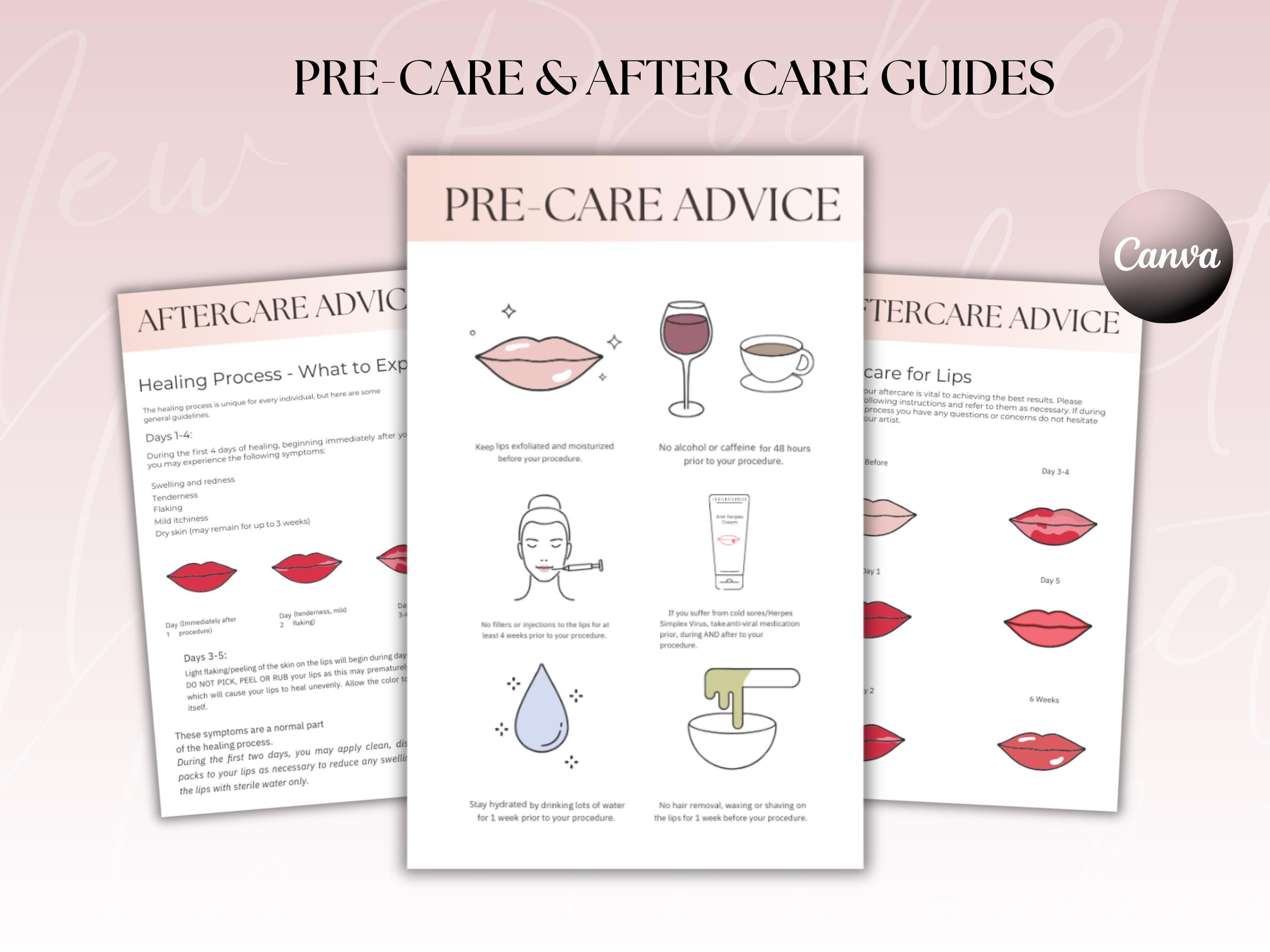 PMU Lip Blush Training Manual | Lip Blushing Course | Permanent Makeup ...