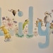 Personalised Watercolour Baby Name Art Painting for Gift or Nursery - Etsy