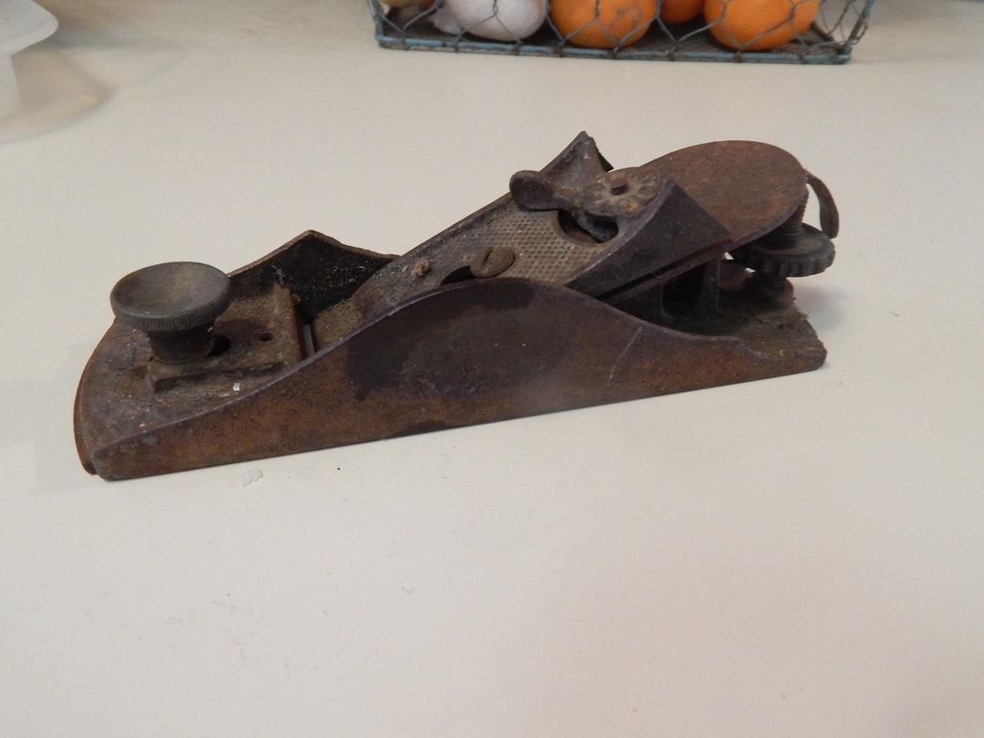 Antique Rustic Wood Plane - Etsy