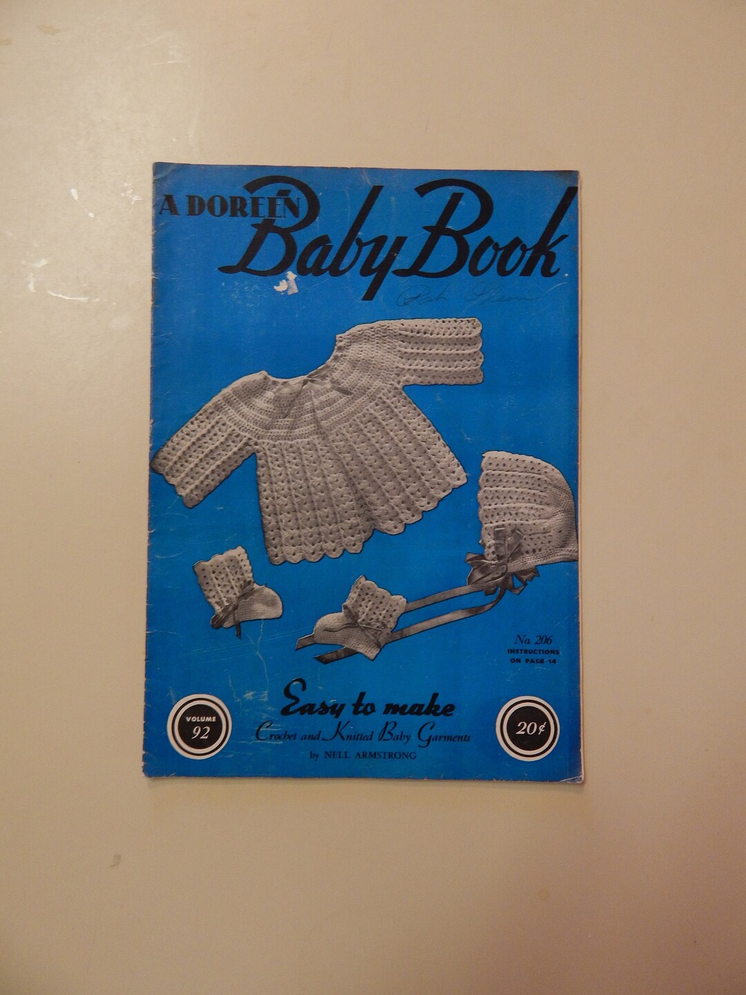 Vintage 1945 A Doreen Baby Book Volume 92 - Etsy