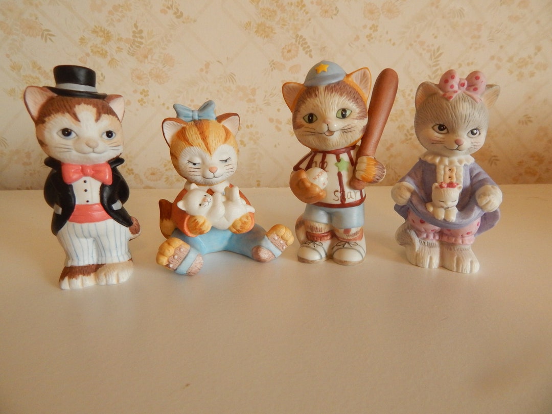 Bronson Collectibles Cat Figurines - Etsy